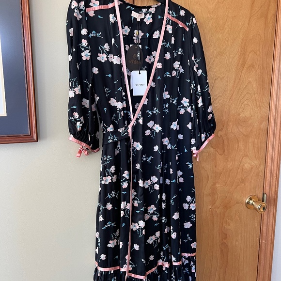 Far Fetch | Dresses | Wrap Style Midi Dress | Poshmark